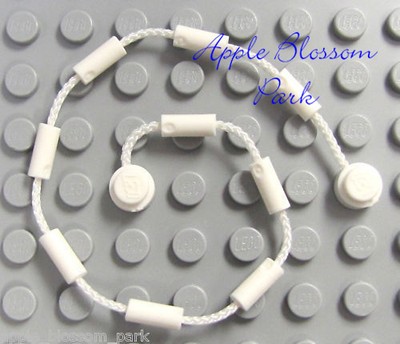 NEW Lego Minifig WHITE CLIMBING ROPE VINE Web String-Poison Ivy Batman ...