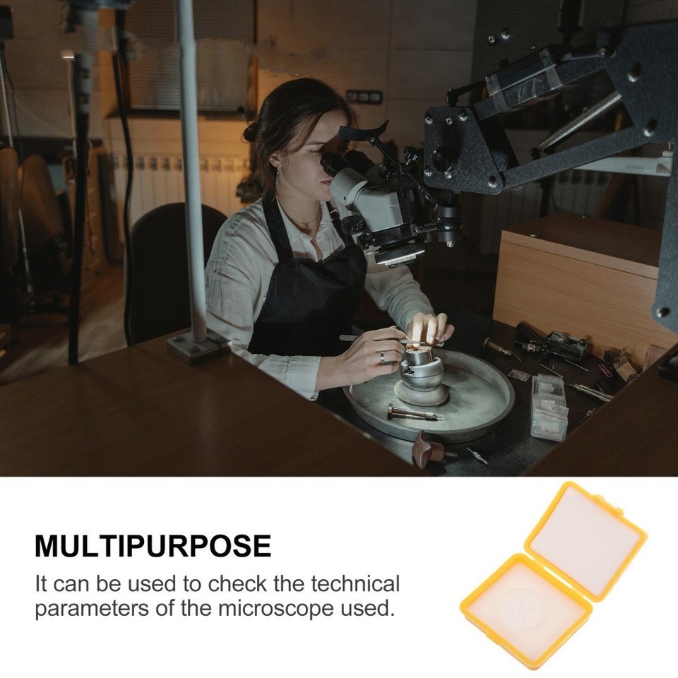 Micrometer Ruler Microscope Caliper Calibrating Eyepiece Micrometers ...