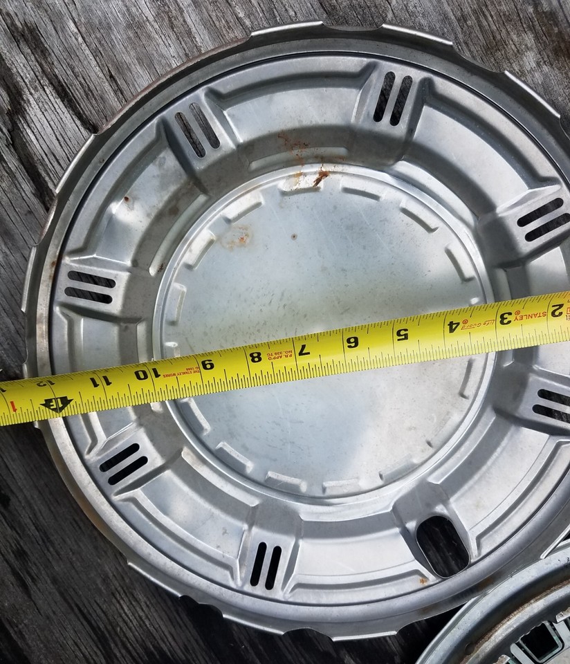 Vintage 13" Stainless Steel Hubcap Hub Cap (As Pictured) - FREE U.S ...