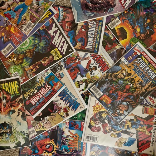 Marvel Comic Book Lot #1 - 25 Modern Marvel Only Comic Mix - Free ...