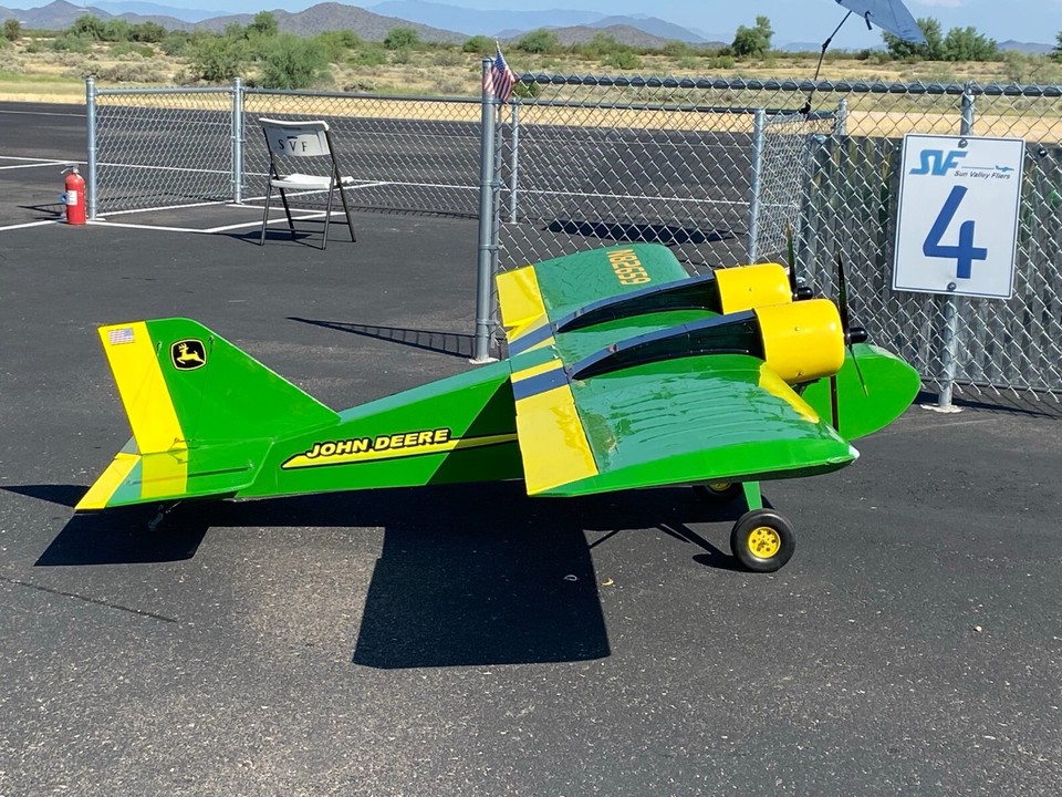 John Deere Tractor Co. Custom Giant Scale Twin RC Plane Super Flying ...