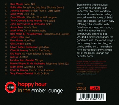 VARIOUS ARTISTS - HAPPY HOUR IN THE EMBER LOUNGE [DIGIPAK] NEW CD ...