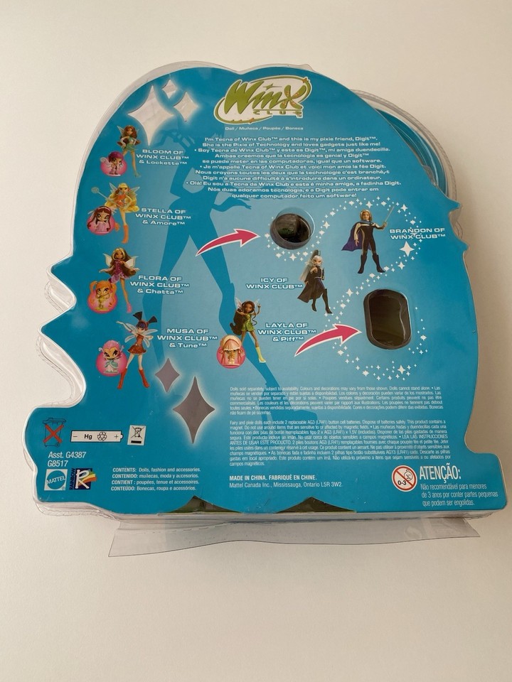 Winx Club Pixie Magic Tecna With Box | eBay