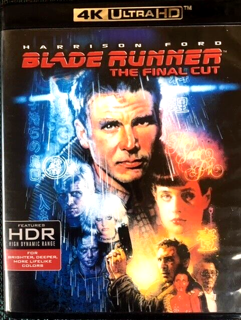BLADE RUNNER-1982 FINAL CUT (4 Discs-4K-Blu-Ray-2 DVDs) W/ Special ...
