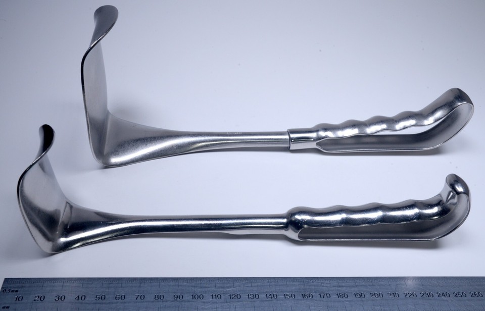 2x Kelly Retractor 9¾" & 10¾" Hand-Held Surgical Stainless Steel | eBay