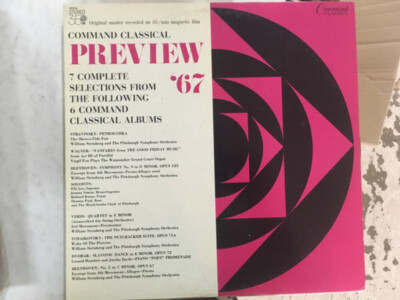 Various - Command Classical Preview - Command Classics, Command ...