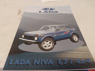 1990s ? LADA NIVA Swiss Market Original Sales Brochure | eBay Australia