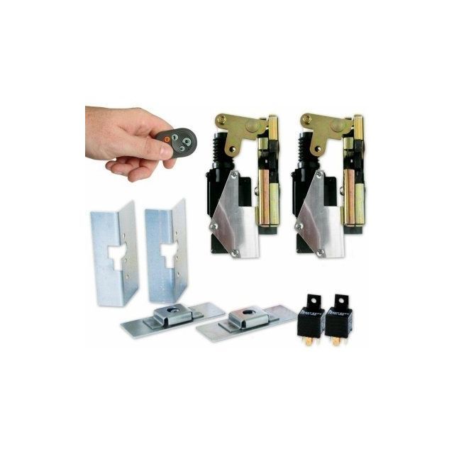 Autoloc Small Power Bear Claw Door Latches With Remotes AUTBCSMPR | eBay