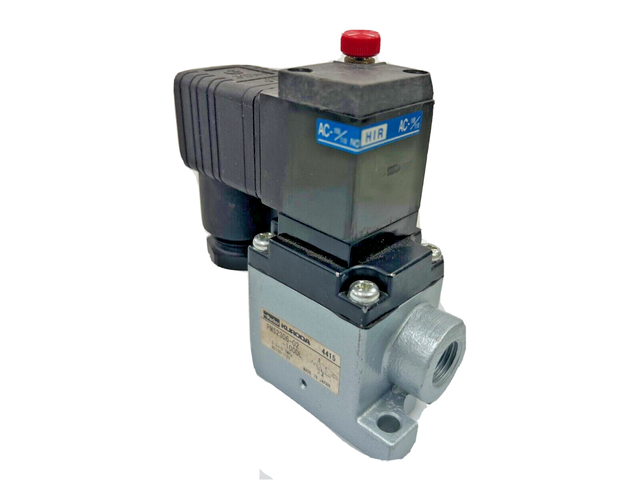 Parker KURODA PMS2306-02-100DL 3/2 Way Solenoid Valve 1/4" AC 110V 0.2 ...
