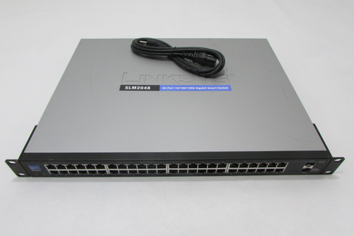 Linksys /Cisco SLM2048 SLM2048 48-port 10/100/1000 Gigabit Smart Switch ...
