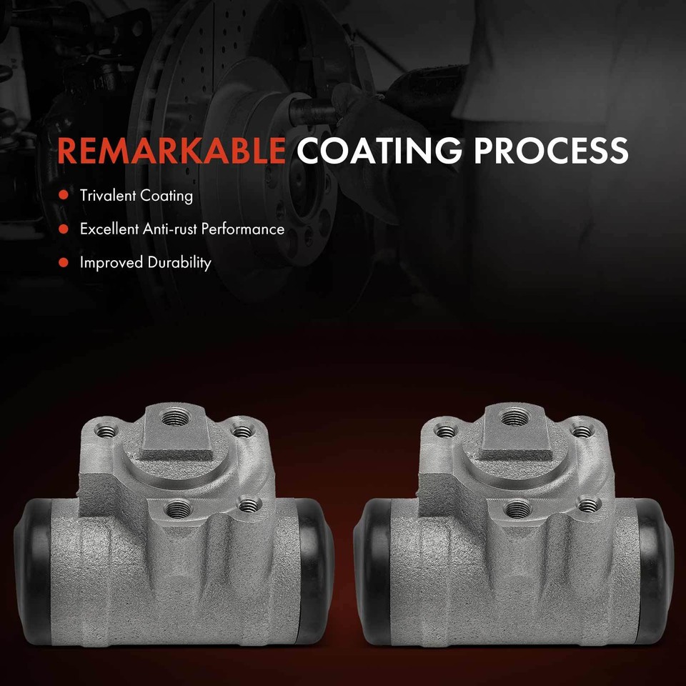 Rear Left & Right Lower Side Drum Brake Wheel Cylinder for Chevy C50 ...