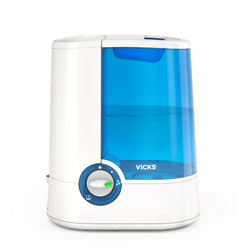 Vicks Warm Moisture Humidifier, 400 sq ft, Blue, V750,4.9 lb,New ...
