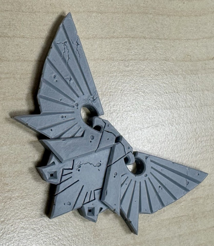 Forge World Large Imperial Aquila Icon - Eagle Coin Rare OOP Warhammer ...