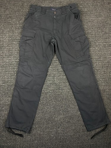 5.11 5 11 511 Tactical TDU Ripstop Cargo Pants Black Large 35.5-39 Long ...