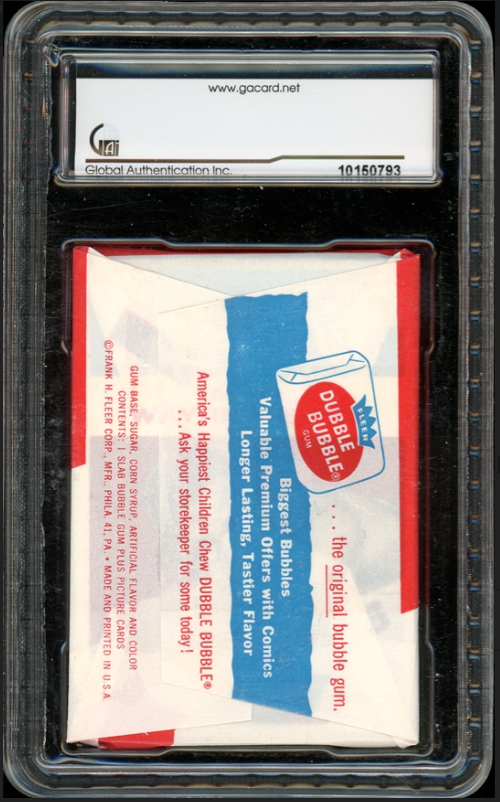 1961 Fleer Basketball Wax Pack GAI 9 - Gola/Embry – Wilt Rookie Run 95% ...