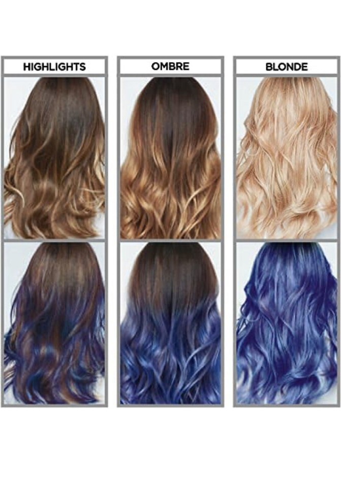 L'Oréal Colorista Washout Indigo Semi-Permanent Hair Dye - 80ml | Pack ...