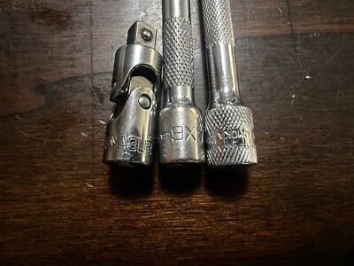 MATCO Tools A3UB 1/4” Joint Swivel and Two Matco Extensions 6” and 10 ...