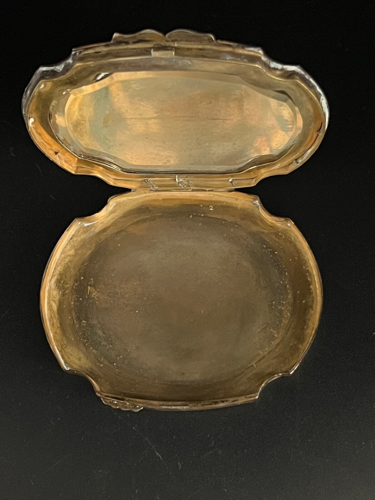 Antique 800 Italian Silver Compact Mirror Case Box . | eBay