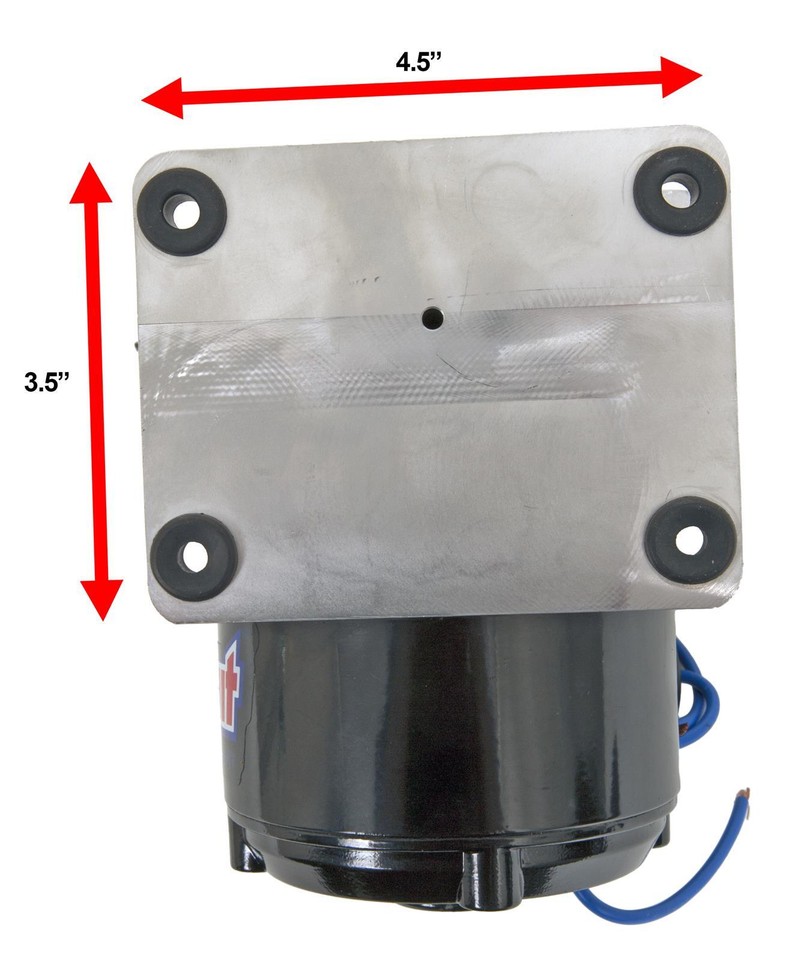 Summit Racing Electric Vacuum Pump Street Black 12V Includes Vacuum ...