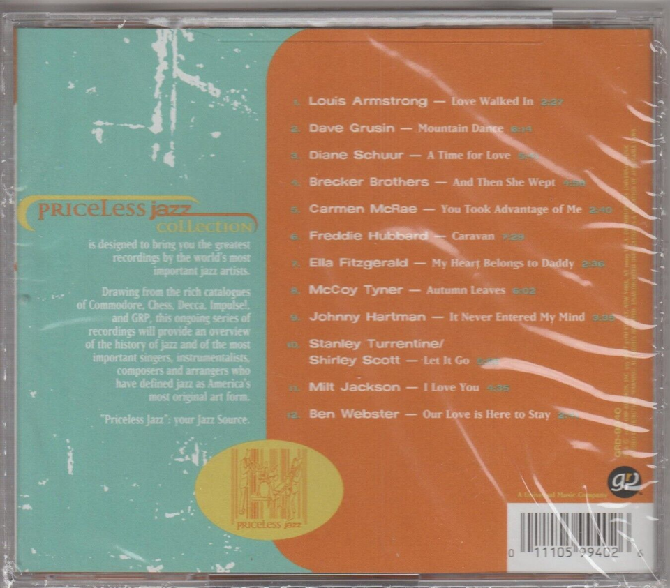 Priceless Jazz Sampler 4 (CD 1998) | eBay