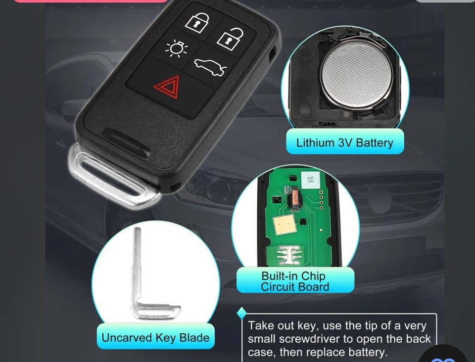 Volvo P3 car slot key programming service | eBay