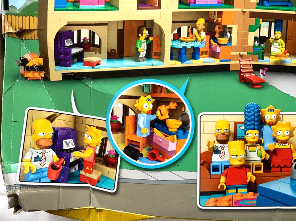NEW LEGO The Simpsons: The Simpsons House (71006)Sealed Contents, Box ...