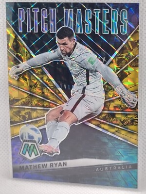 Mathew Ryan Australia 22 Panini Mosaic WC Pitch Masters SSP 10/10! Last ...