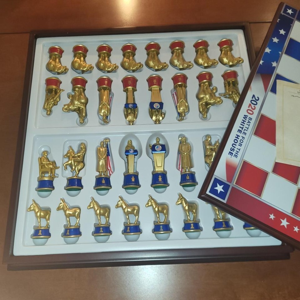 RARE Mahogany GOLD Trump Biden Harris INCLUDED 2020 Battle for White ...