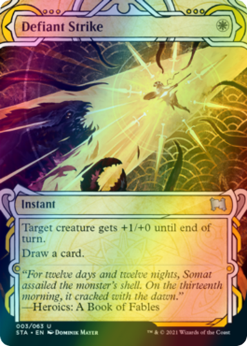 Defiant Strike Foil Strixhaven Single Magic The Gathering Card | eBay ...