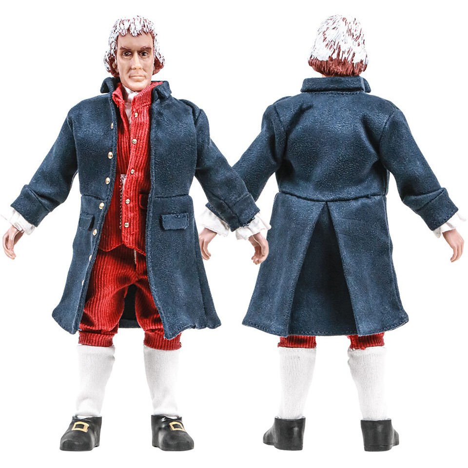 US Presidents 8 Inch Figures Series: Thomas Jefferson Blue & Red Outfit ...
