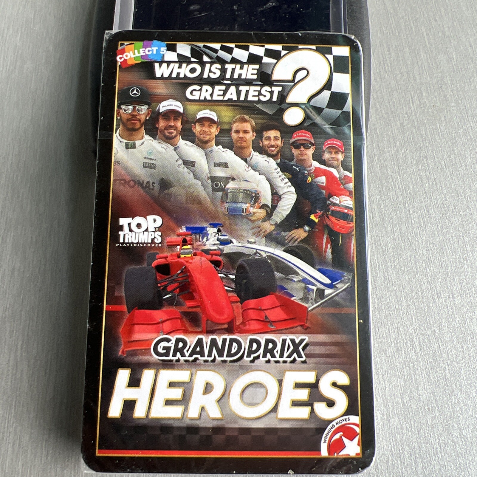 Top Trumps F1 Grand Prix Heroes 2016 Max Verstappen Rookie Card Brand ...