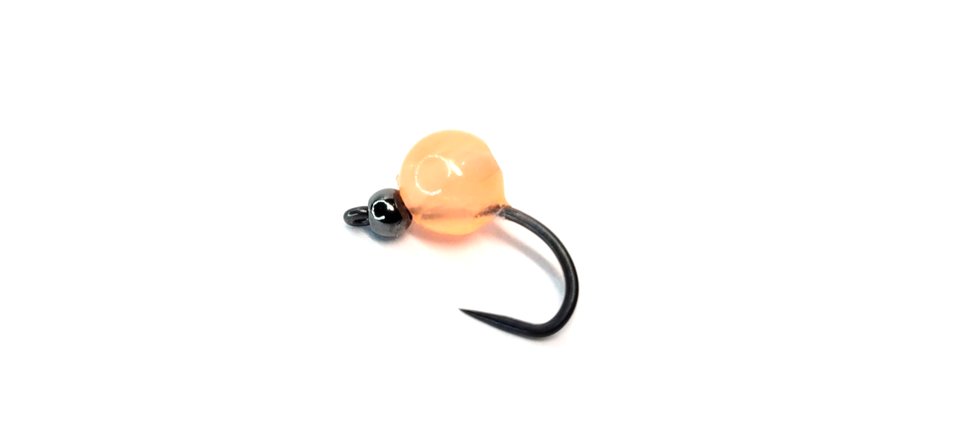 TROUT EGGS - GLO BUG EGG - 6 Flies - UV - TUNGSTEN - Fly Fishing Flies ...