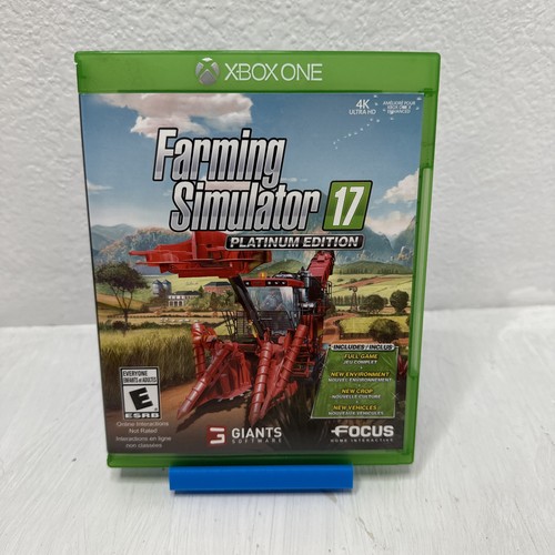 Microsoft Xbox One Farming Simulator 17 Platinum Edition FREE SHIPPING ...