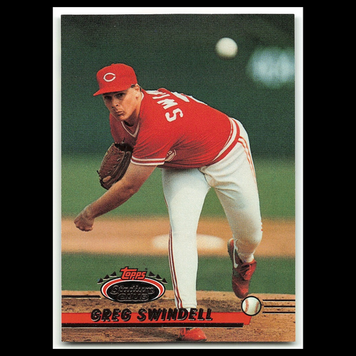 Greg Swindell #165 1993 Topps Stadium Club Cincinnati Reds Baseball ...