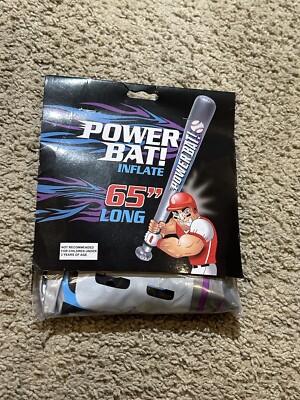 Fun Express Power Bat Inflate 65" Long Vinyl | eBay