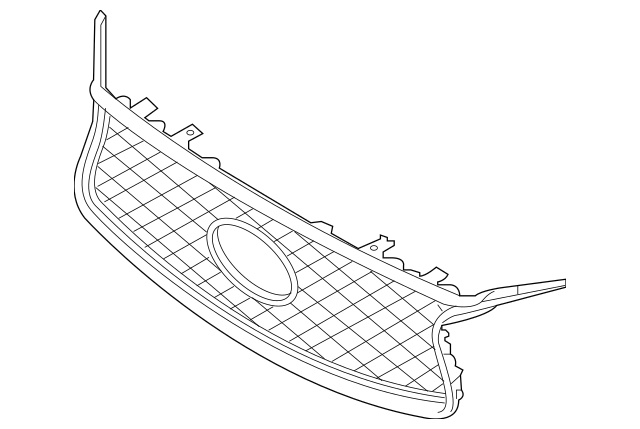 GENUINE INFINITI 623105DA0A GRILLE ASSY-FRONT W/O RADAR 62310-5DA0A | eBay