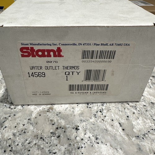 Stant 14569 Engine Coolant Thermostat / Water Outlet Assembly ...