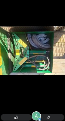 Greenlee 880 1/2" Thru 2" One Shot Hydraulic Bender - Used - Complete ...