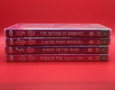 My Little Pony DVD Bundle 9322225192935| eBay