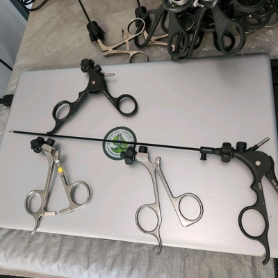 LOT OF 4--Karl Storz 30310MW Dissecting & Forceps Long w/ 33121, 33133 ...