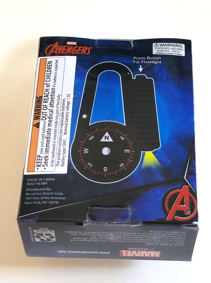 Marvel Avengers Flashing Watch and Compass Set | eBay
