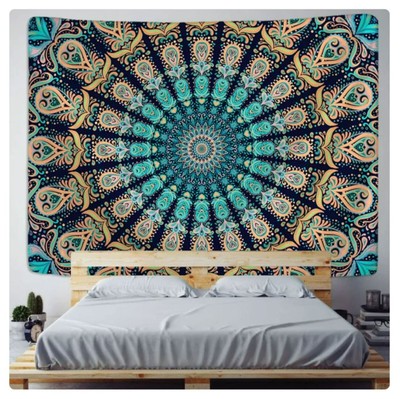Mandala Tapestry Wall Hanging Boho Decor Wall Cloth Tapestries ...