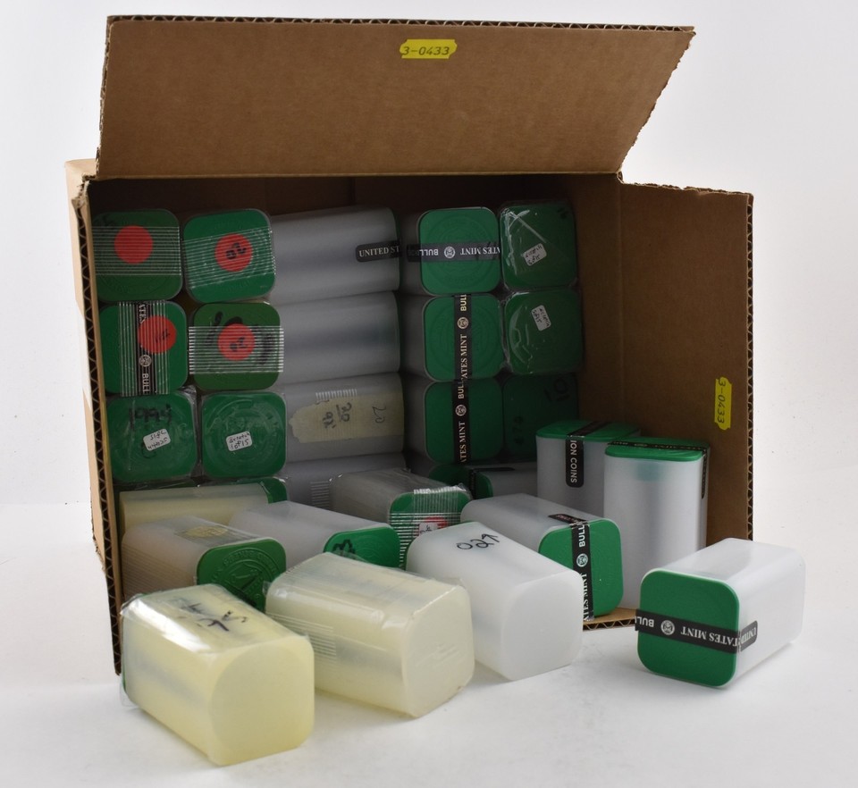 Empty US Mint Silver American Eagle Coin Tubes - 32 Used Tubes *2320 | eBay