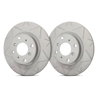 For Fiat 500 12-17 SP Performance Peak Slotted 1-Piece Front Brake ...
