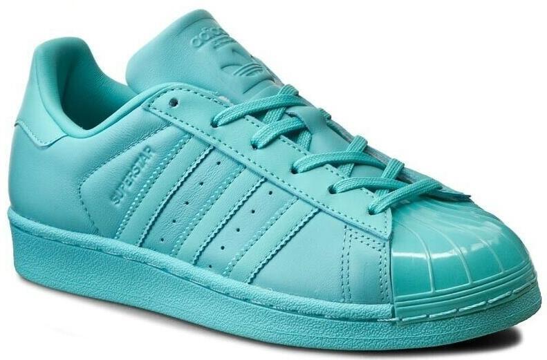 Size 7.5 - Adidas Superstar Glossy Toe Mint W for sale online | eBay