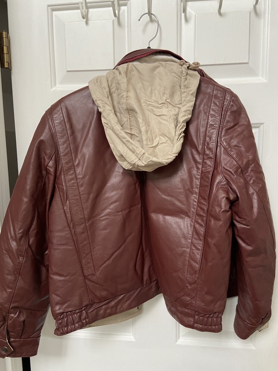 Vintage Gloria Vanderbilt Leather Moto Jacket Size 12 Vintage Gloria Vanderbilt Leather Moto Jacket Size 12