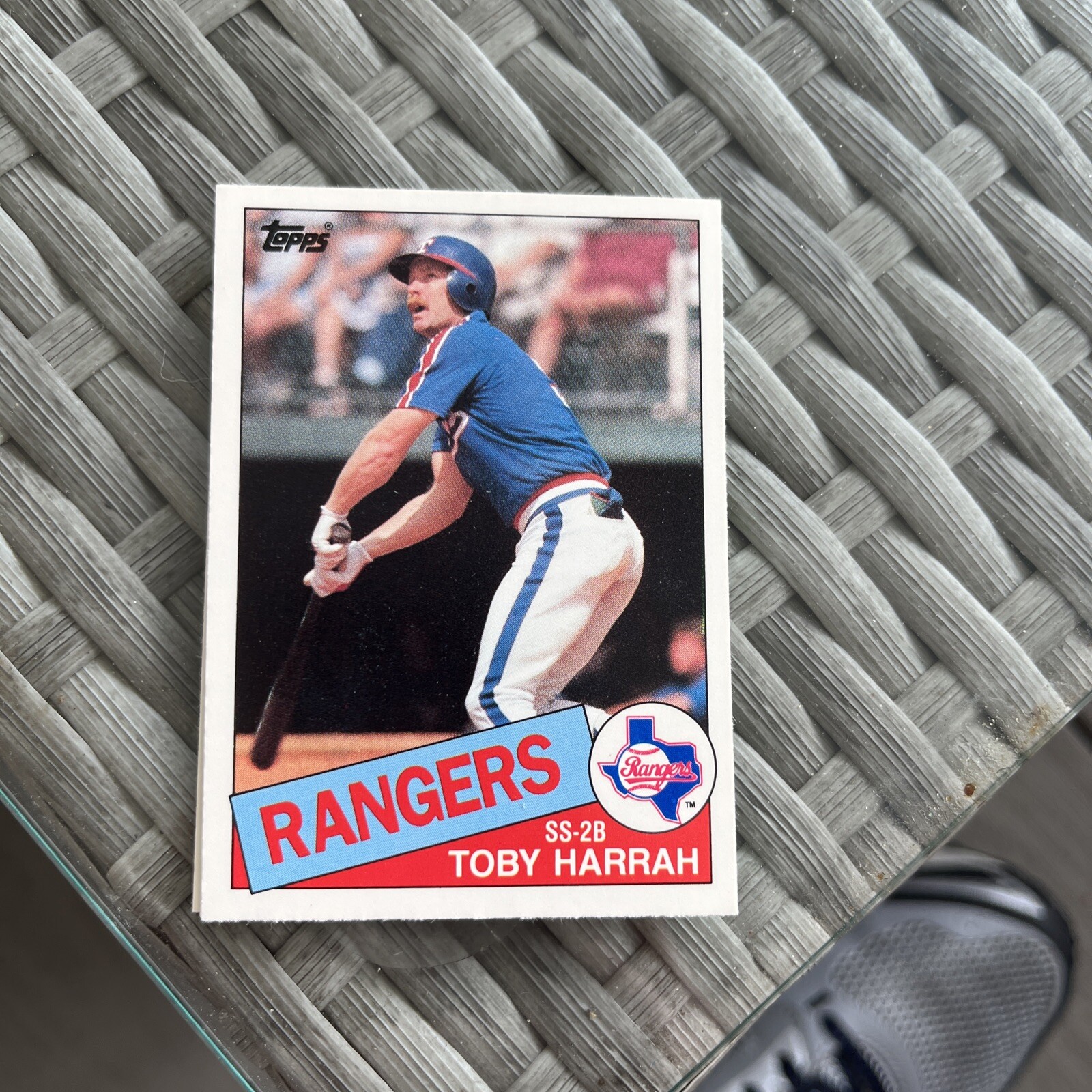 1985 Topps Traded Toby Harrah #46T Texas Rangers | eBay