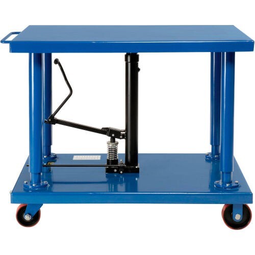 NEW! Work Positioning Post Lift Table Foot Control 6000 Lb. Cap 36x24 ...