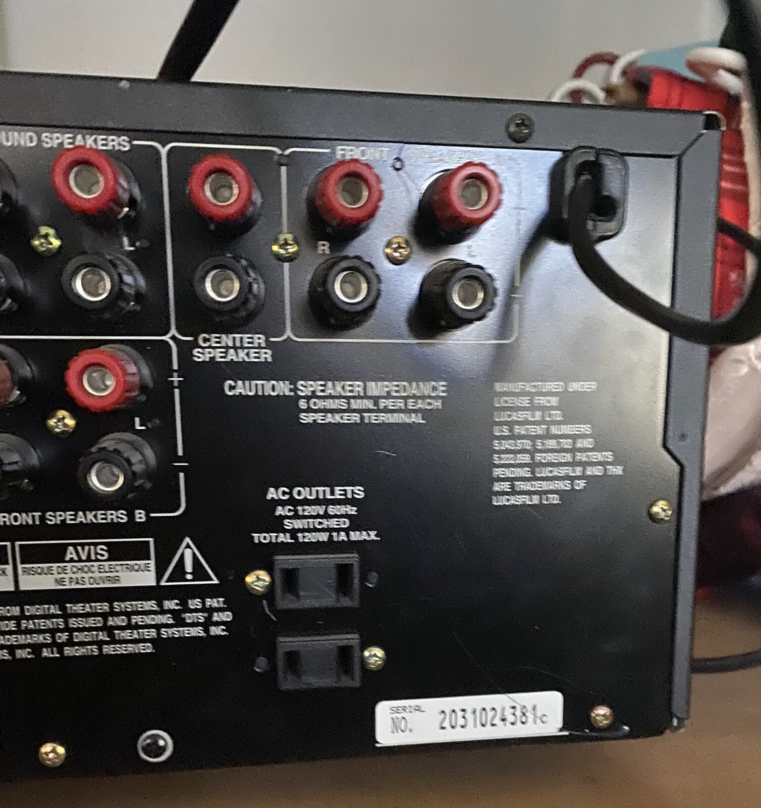 Onkyo TX DS777 5.1 Channel 630 Watt Receiver for sale online | eBay