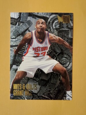 1995-96 Fleer Metal Nuts & Bolts Grant Hill #210 HOF | eBay